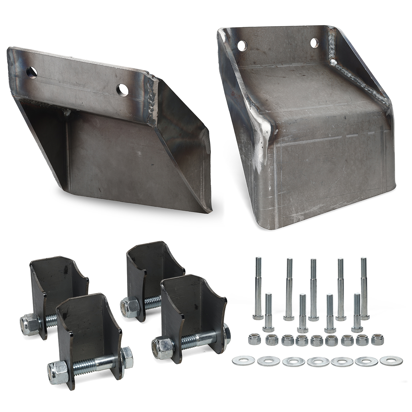 Shock Jock Rear Shock Mounts, 66-77 Ford Bronco