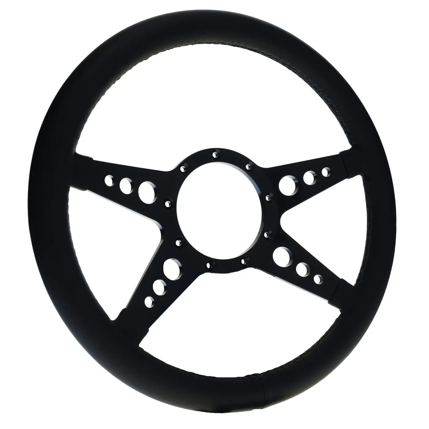 Mark 9 GT Black Steering Wheel 4-Spoke 14-inch