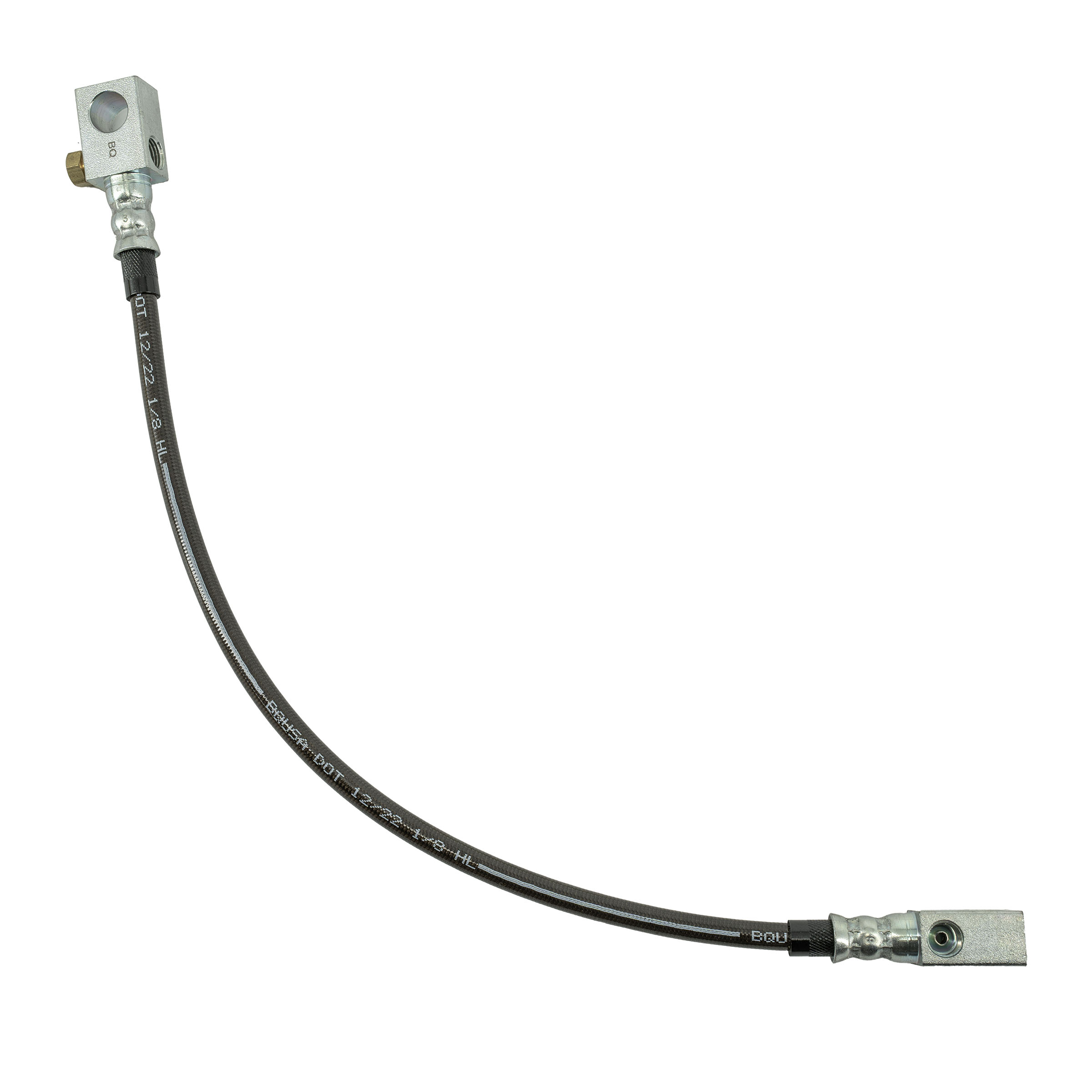 Early Bronco Front Center Brake Hose - Stock Length