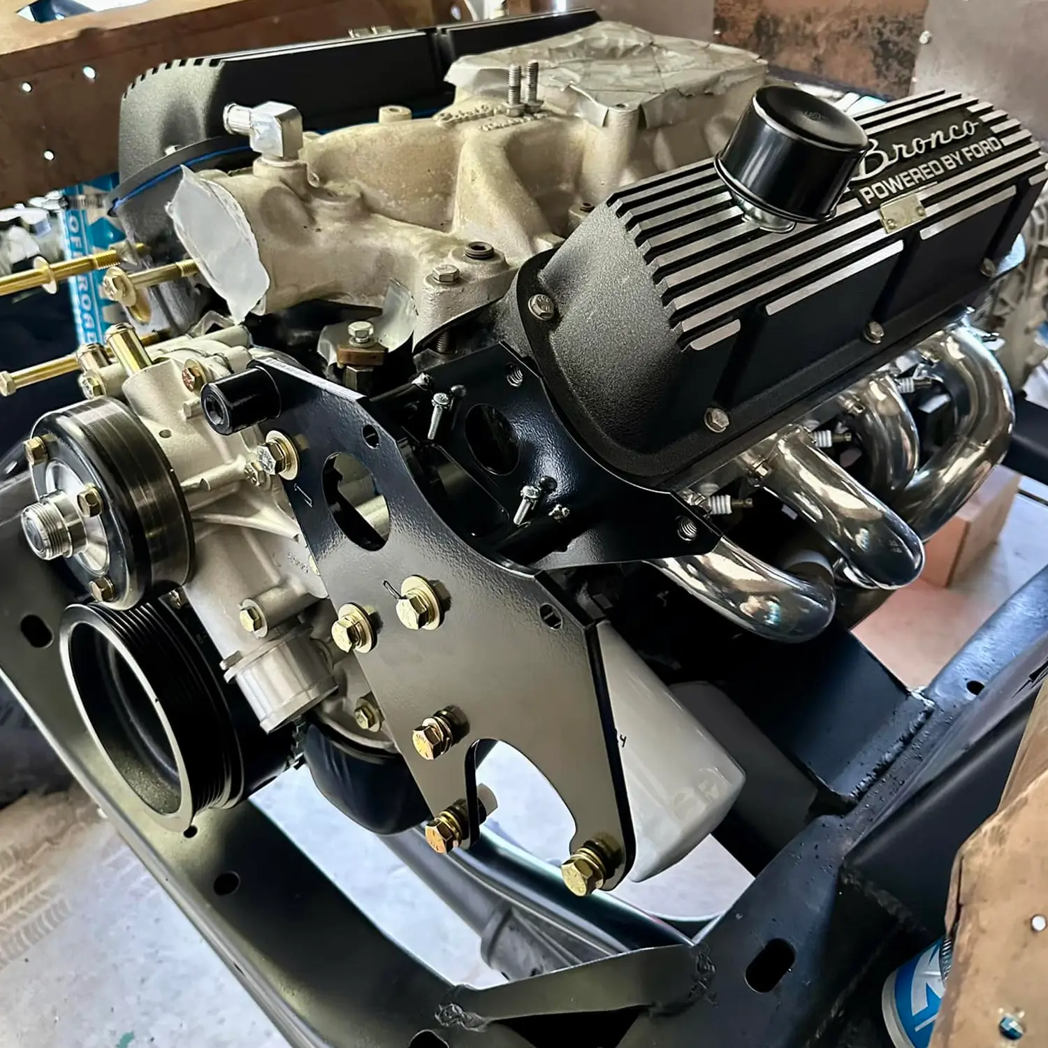 Power Steering Pump Bracket 96-01 Explorer 5.0