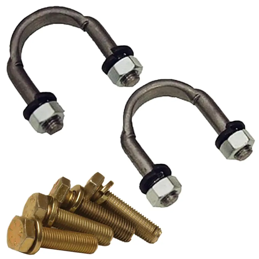 Driveshaft Mounting Hardware U-Bolts & Bolts Front or Rear 66-77 Bronco