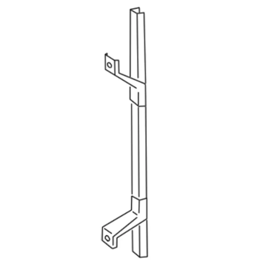 Left Rear Door Window Felt Track 66-77 Bronco
