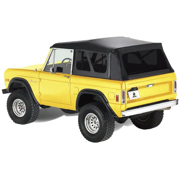 Bestop Supertop Black Soft Top 66-77 Bronco - 51533-01