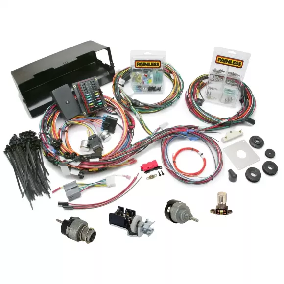 Painless 28-circuit Wiring Harness 66-77 Ford Bronco