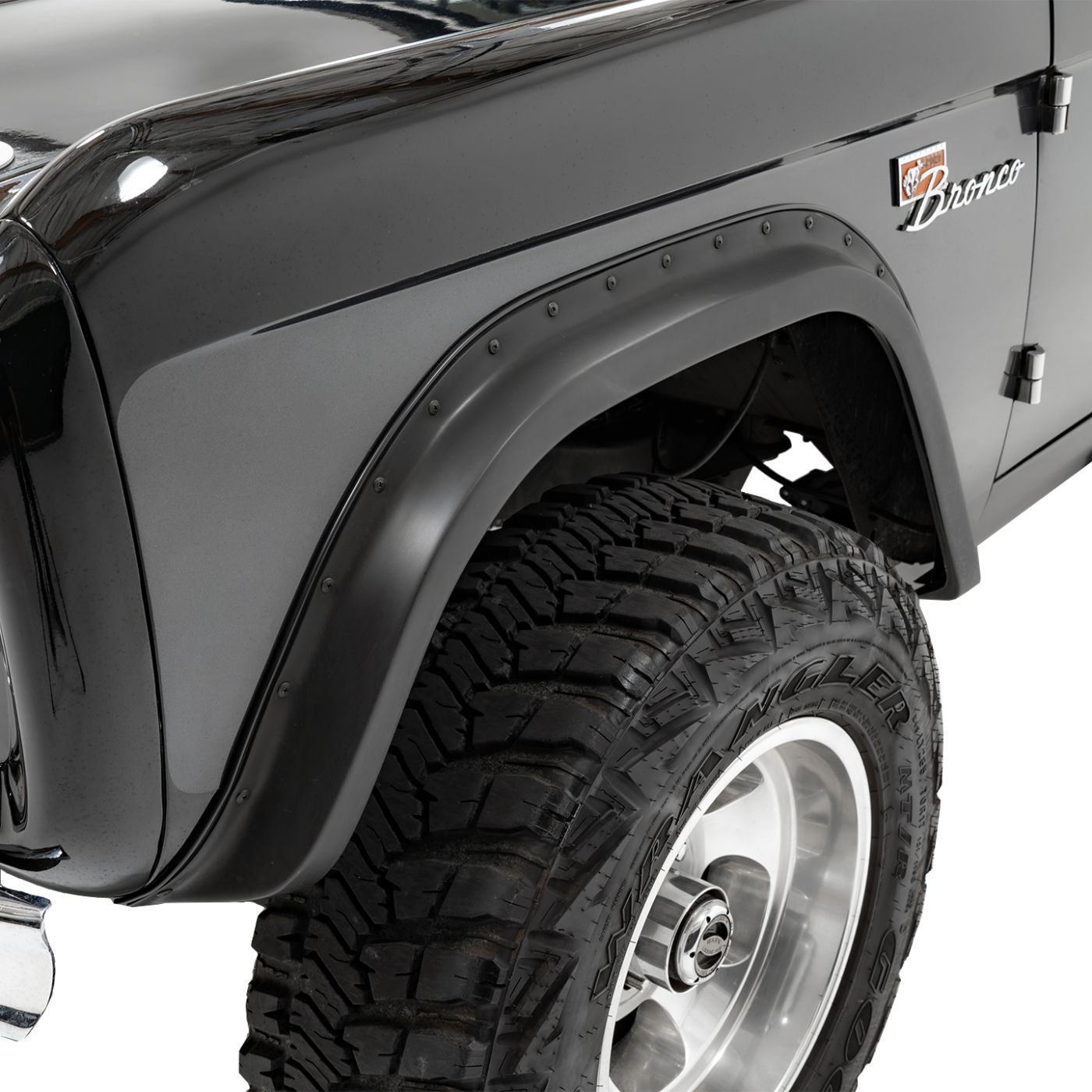 Metal Ford Early Bronco Fender Flares New 2024 Ford Bronco Raptor® 4
