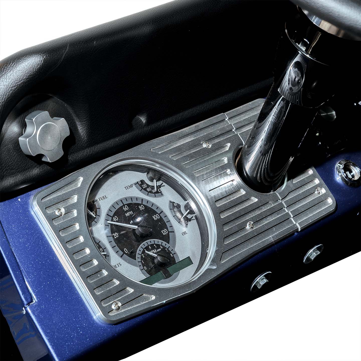 Billet Aluminum Early Bronco Gauge Cluster & Column Bezel