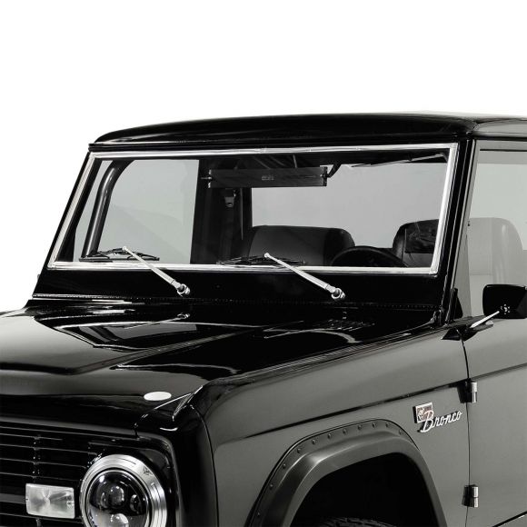 Early Bronco Windshield Surround Chrome Trim Moulding Kit