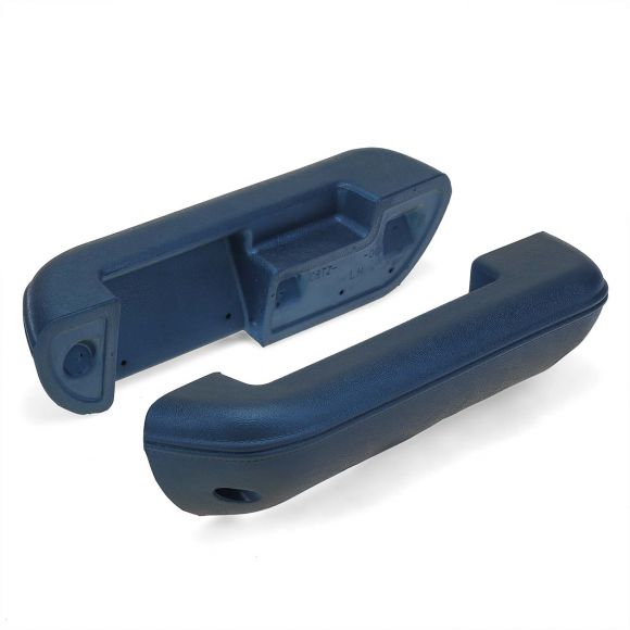 Blue Door Armrests - OE Quality, 68-77 Ford Bronco