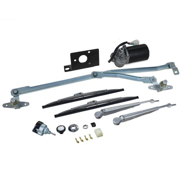 Drop Wiper Motor & Linkage Assembly, 69-77 Ford Bronco