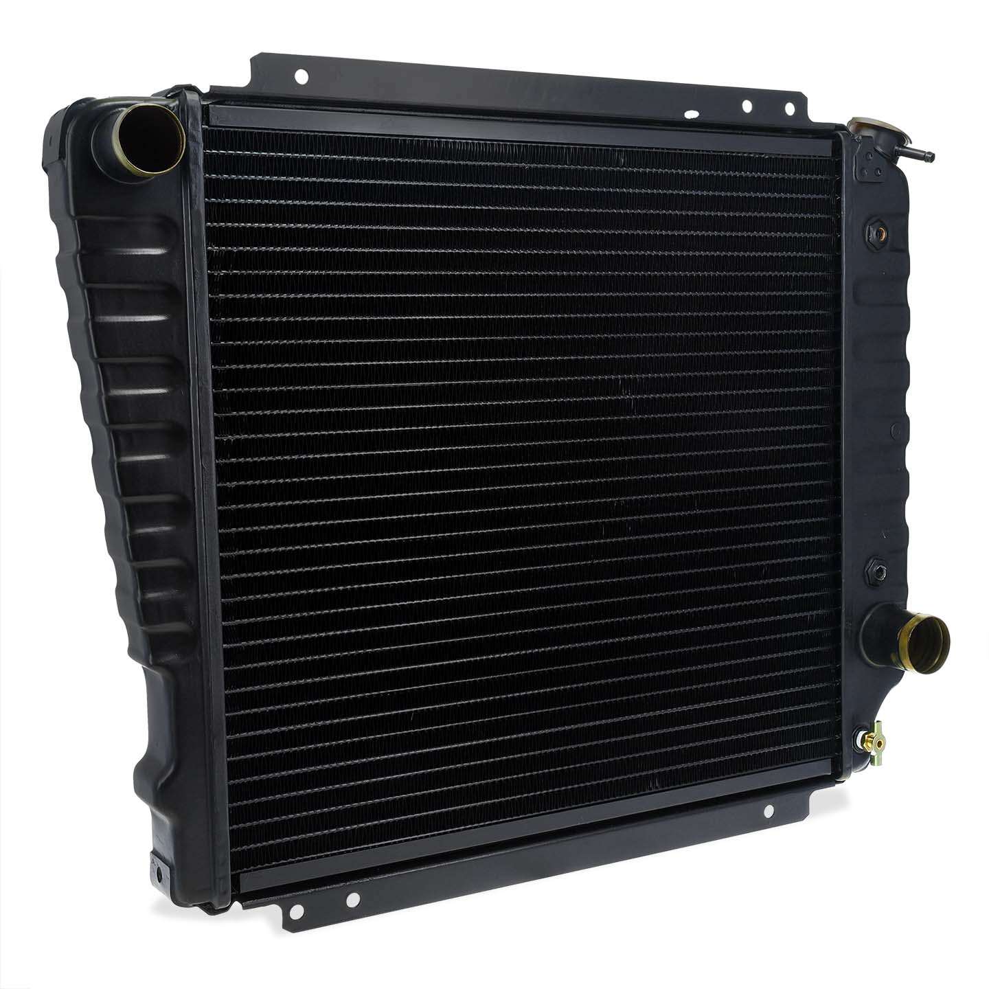 Early Bronco 3-Core Radiator - OE-style, Copper/Brass