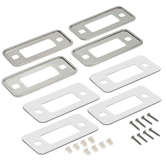 OE-Type Aluminum Side Marker Bezels - '70- '77 Bronco