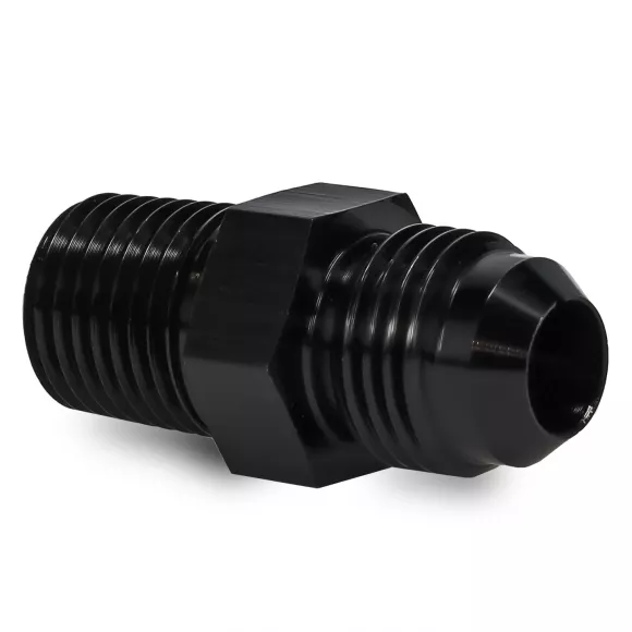 Billet Aluminum Hydraulic Fitting - 6AN male x 1/4 NPT