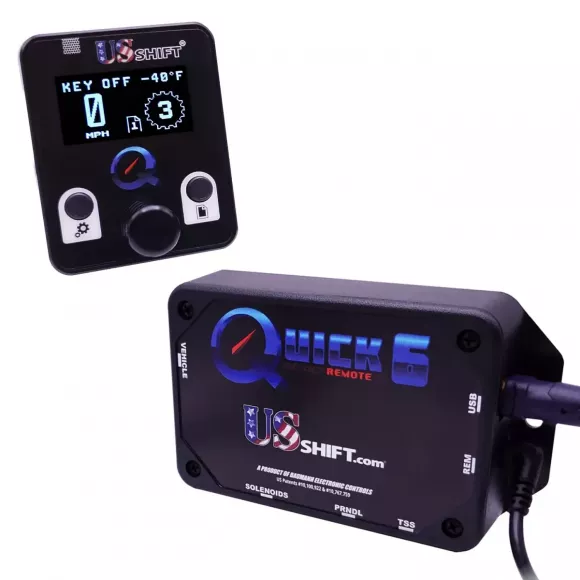 Quick 6 Transmission Control System w/Remote OLED - 6R80 w/Carb