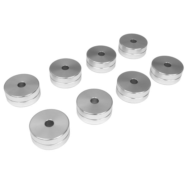 1-inch Billet Aluminum Body Lift Blocks set of 8