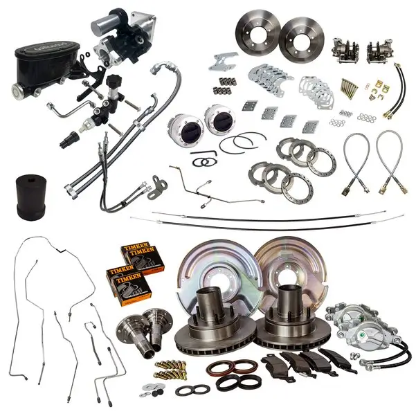 4-wheel MOAB Hydroboost Power Disc Brake Kit 67-75 Bronco