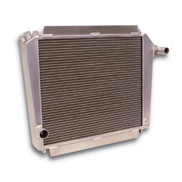 Ron Davis Aluminum Radiator, 5.0 Serpentine, 66-77 Bronco