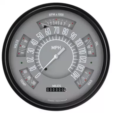 Early Bronco Dash Instrument Gauges | Wild Horses 4x4