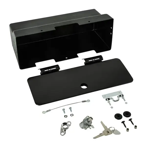 Complete Glove Box Kit with Door Hinges 66-77 Bronco