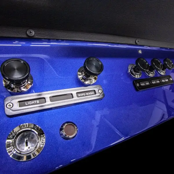 WH Black Billet Dash Knob