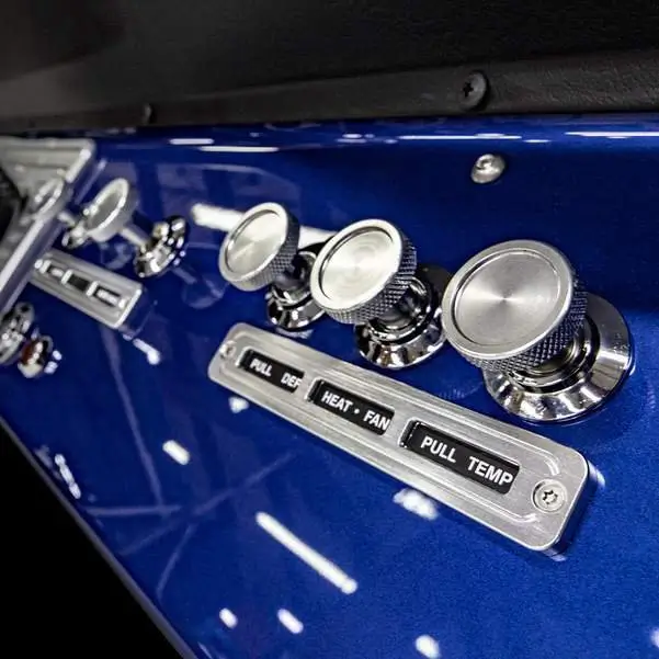 WH Clear Billet Dash Knob