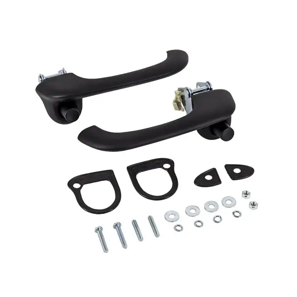 Black Satin Outer Door Handles 66-77 Bronco
