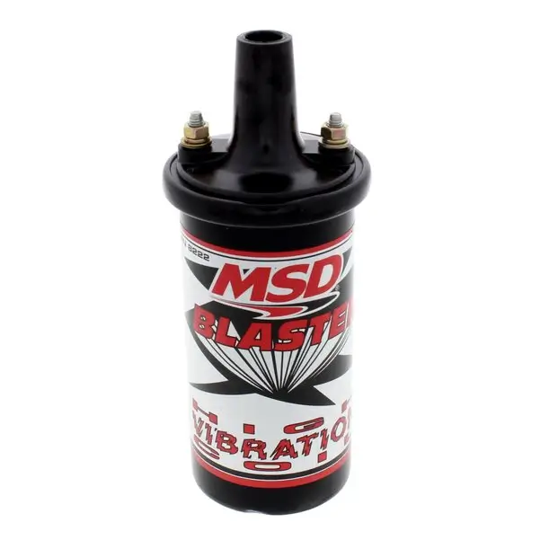 MSD Blaster Series High Vibration Ignition Coil Black - 8222