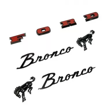 Early Bronco Emblems & Stickers | Wild Horses 4x4