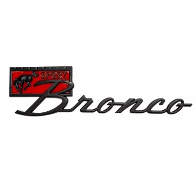 Early Bronco Emblems & Stickers | Wild Horses 4x4