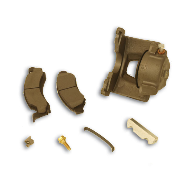 Passenger Disc Brake Caliper w/Pads 76-79 Bronco