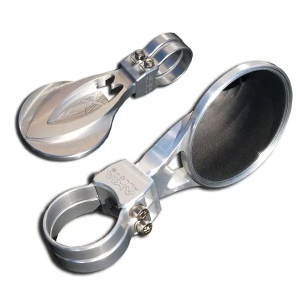 4" Round Convex Side Mirror Attachment & Clamp