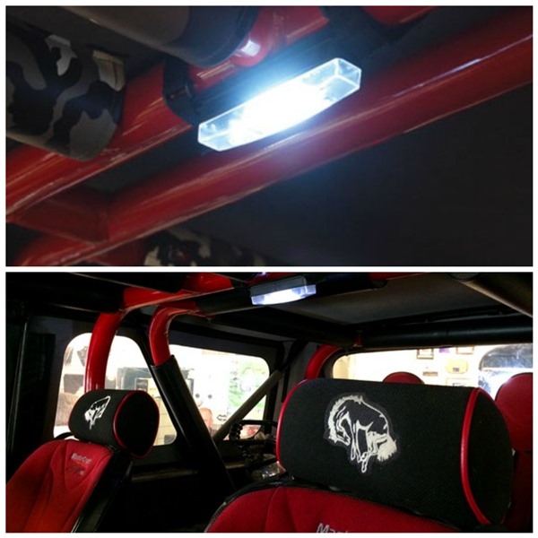 Rampage Universal Roll Bar Mount LED Light 769801