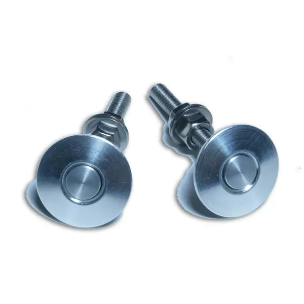 Mini Billet Push Button Fasteners Pair