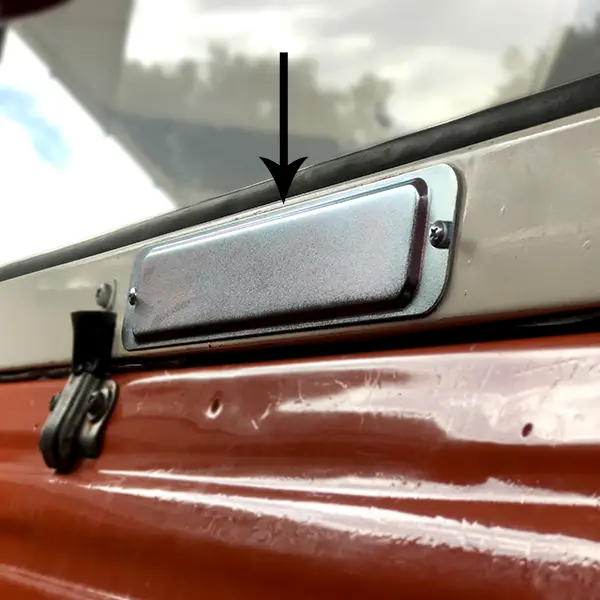 Liftgate Lock Access Cover 1967-77 Bronco