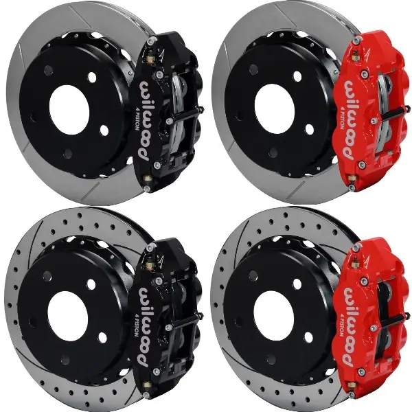 Wilwood Superlite 4R 14" Rear Disc Brakes 76-77 Bronco