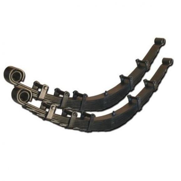 All Terrain Rear Leaf Springs - 5.5 inch Lift, 66-77 Ford Bronco