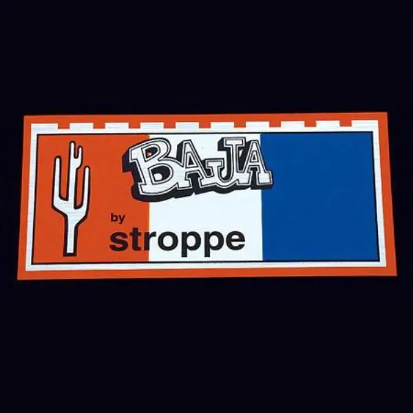 Baja by Stroppe Fender Sticker 71-75 Baja Bronco