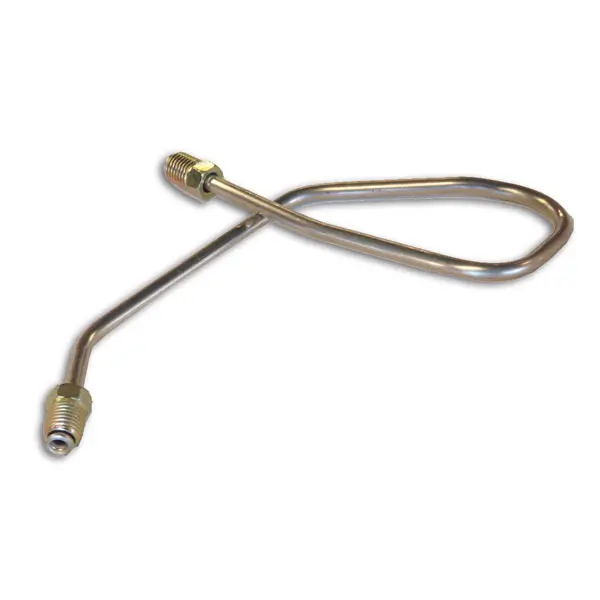 H-Block to Front Center Hose SS Hard Brake Line 66-75 Bronco